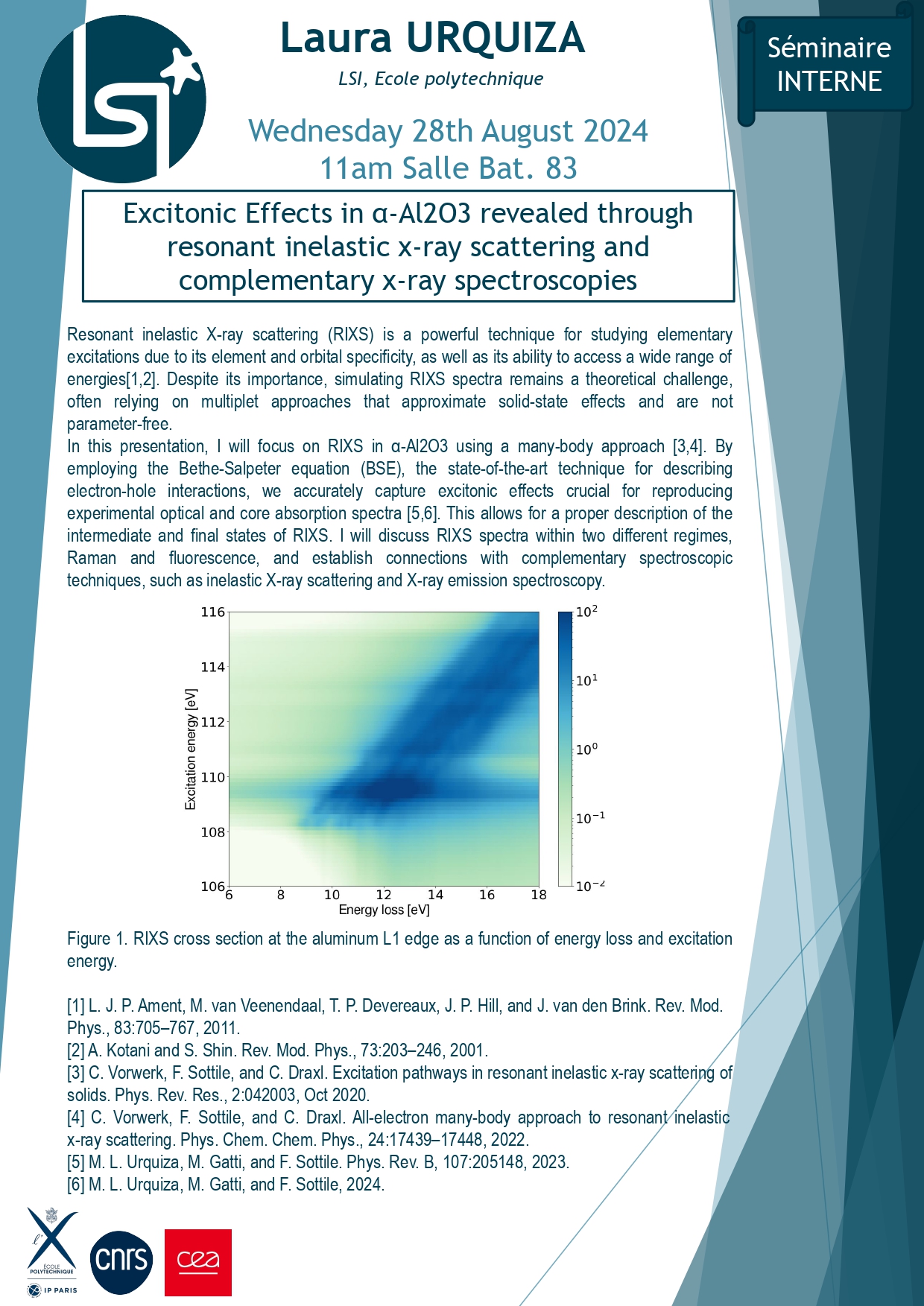 Séminaire interne Laura Urquiza | Laboratoire des Solides Irradiés